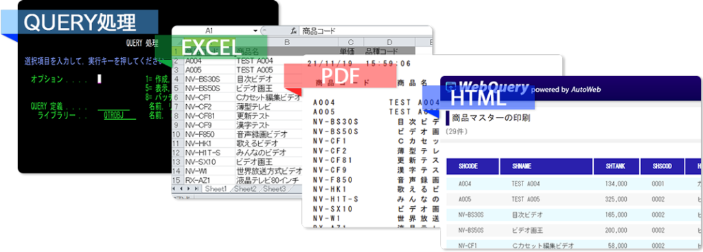 WebQuery のススメ - 株式会社オフィスクアトロ- IBM i(AS/400,System i)の各種ソリューション開発